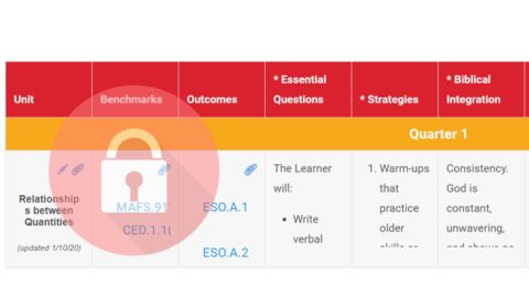 Enhancement: Locking In Your Articulated Curriculum - Curriculumtrak